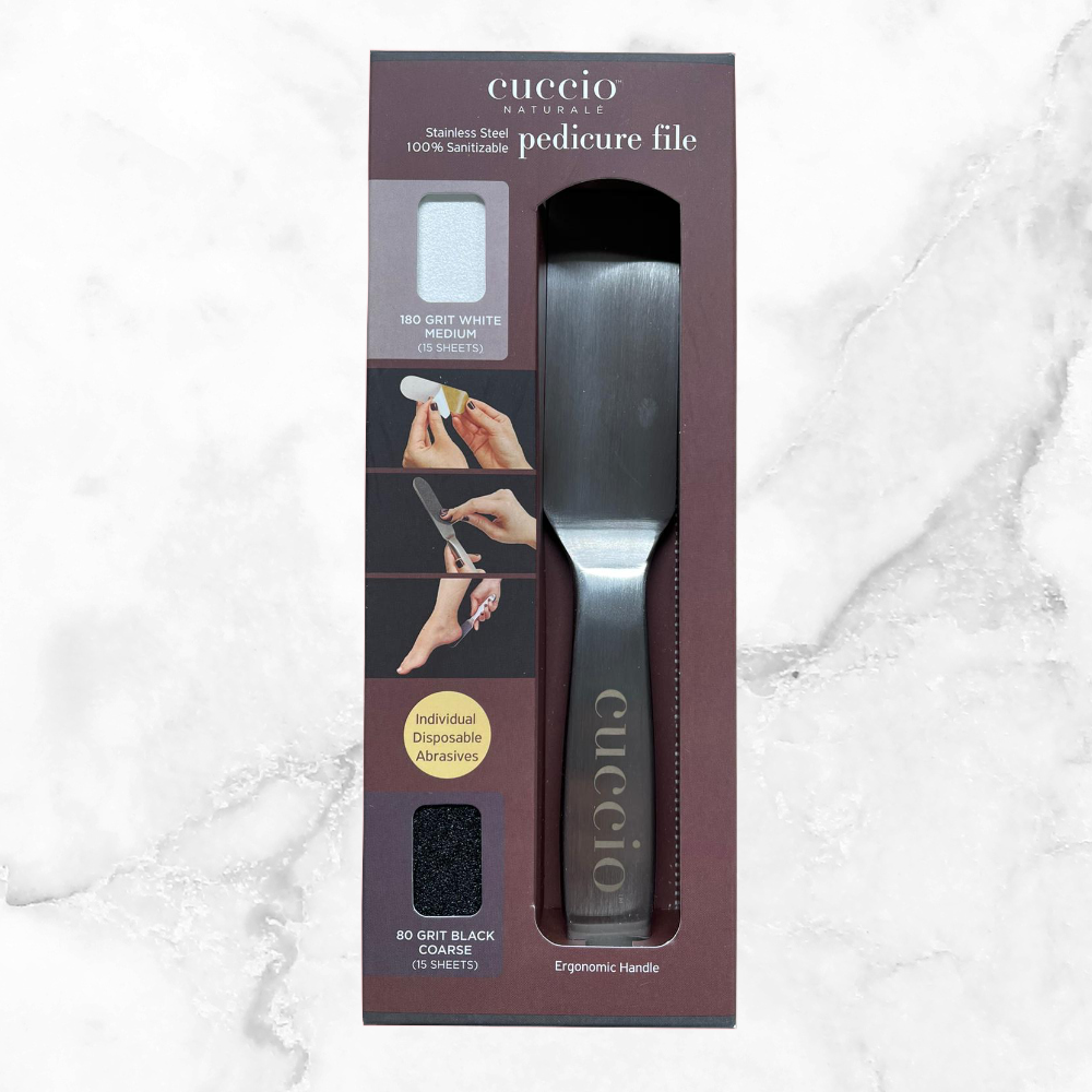 Cuccio Stainless Steel Pedicure File – TAFS Products